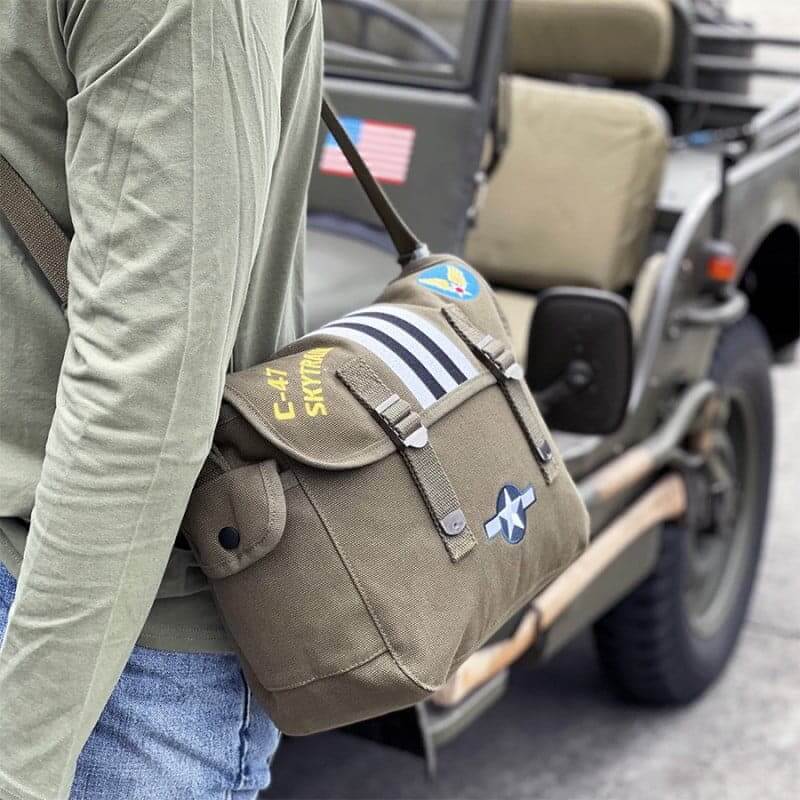 Pukkel tas C47 Skytrain D-Day - Katoen | Fostex WWII Series - Darkshop