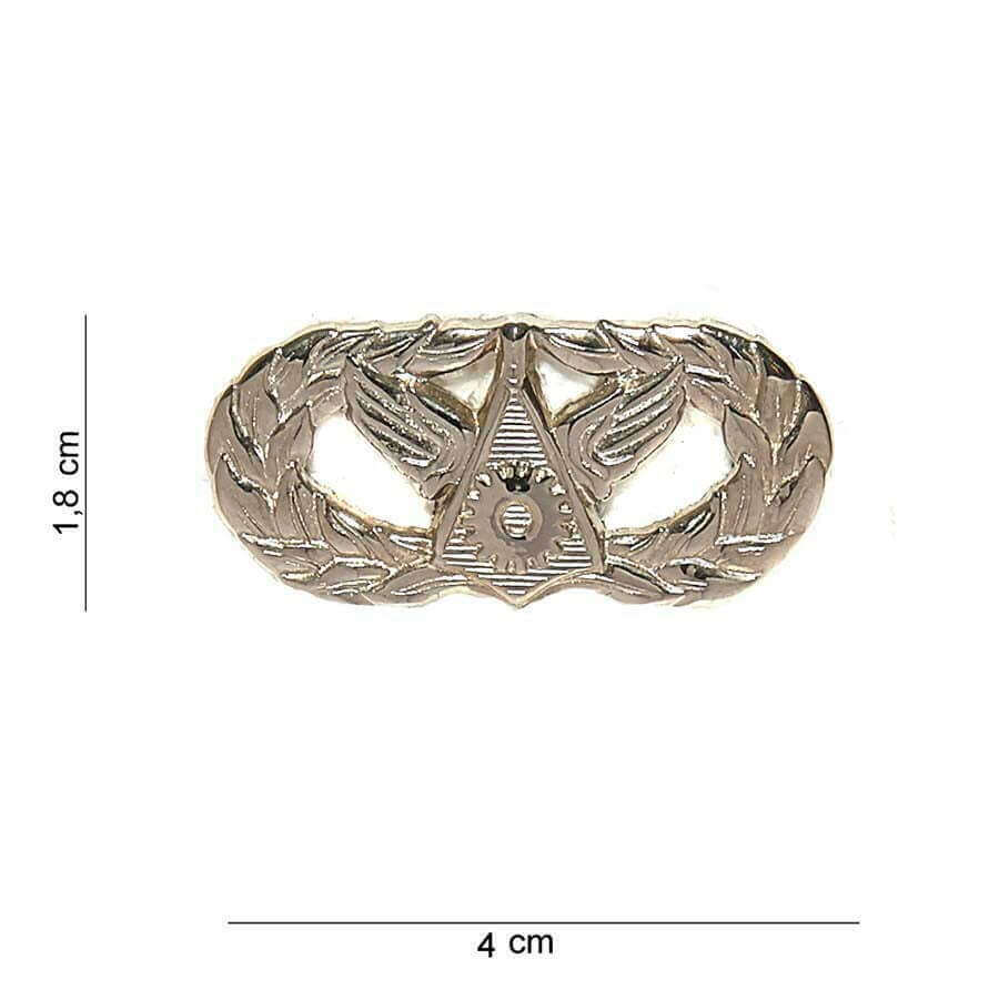 Embleem metaal civil engineer badge - Darkshop